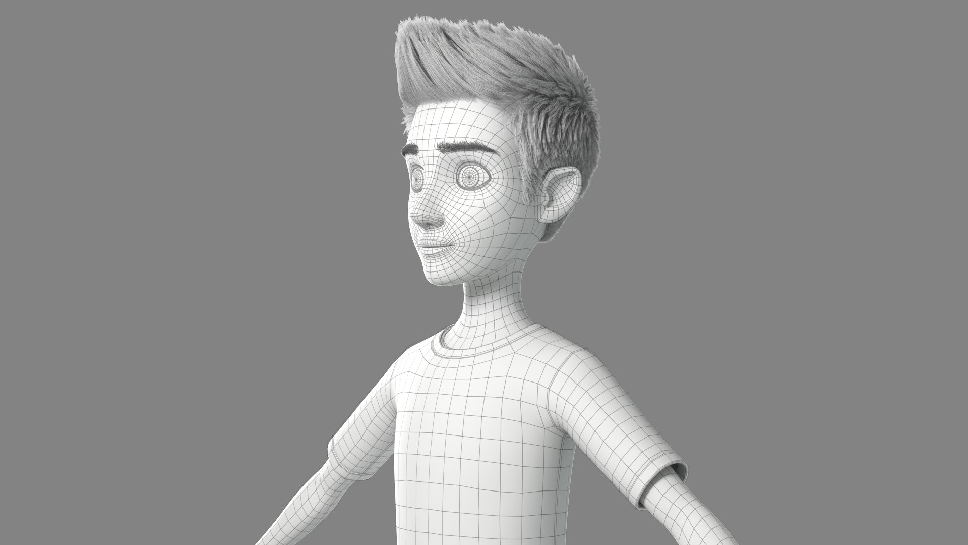 3D Cartoon Man Rigged model - TurboSquid 2036951