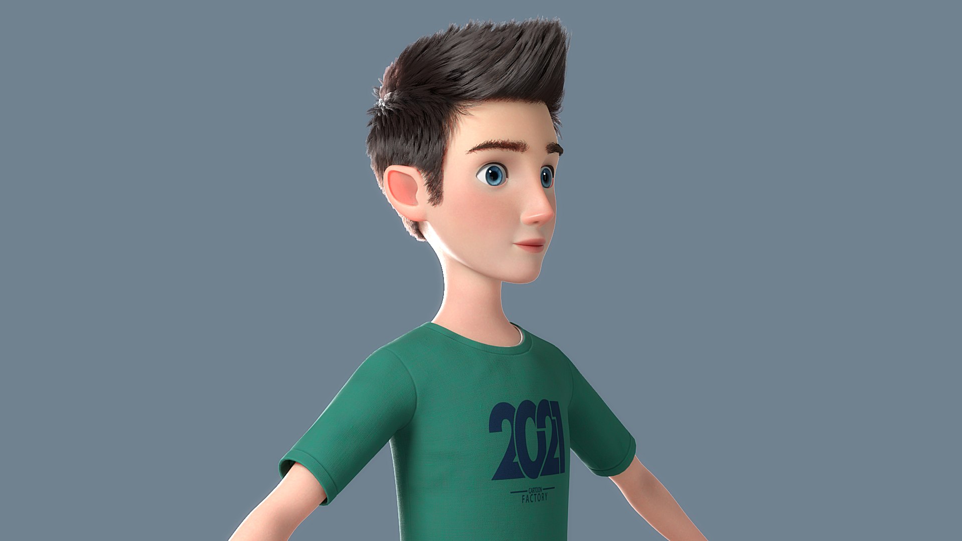 3D Cartoon Man Rigged model - TurboSquid 2036951