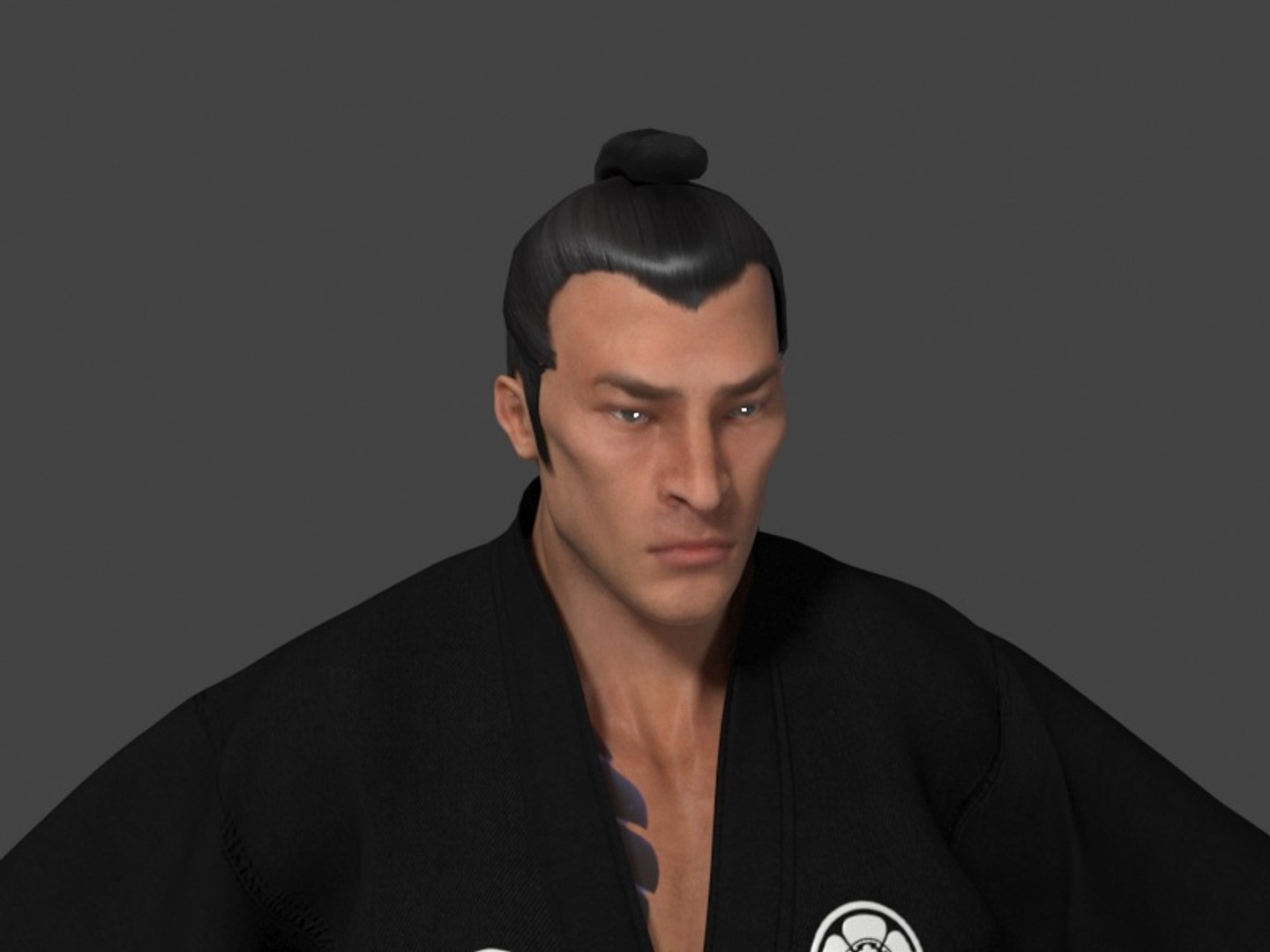 3D samurai1 model - TurboSquid 2100182