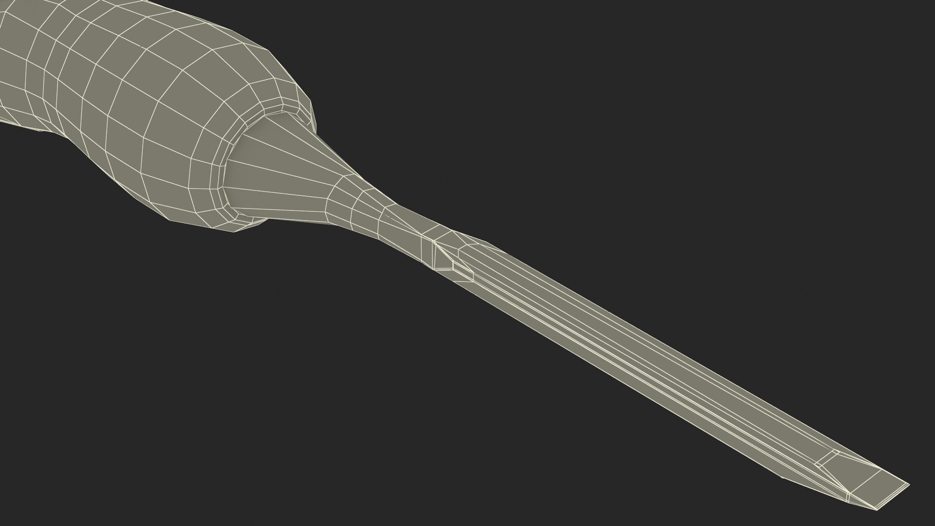 3D Model Wood Chisel With Plastic Handle - TurboSquid 2063014