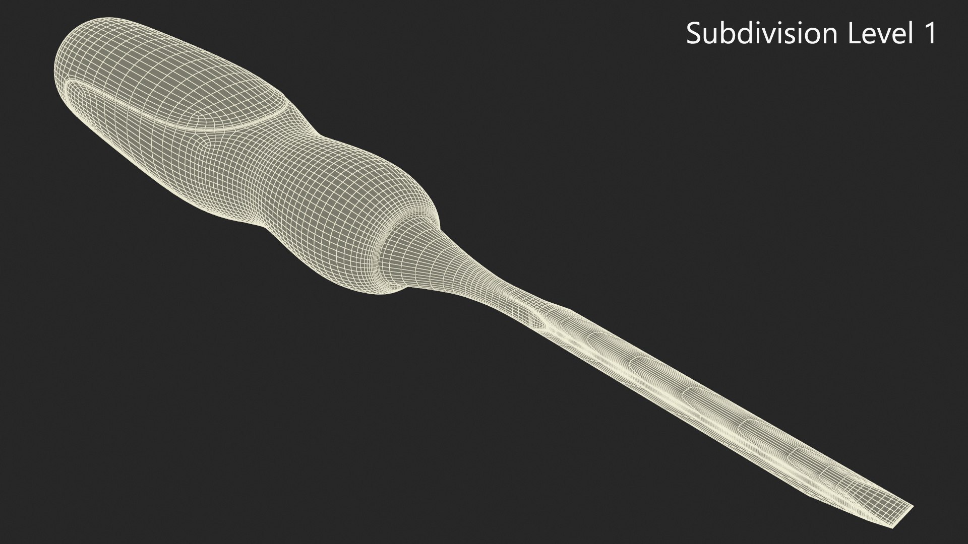 3D Model Wood Chisel With Plastic Handle - TurboSquid 2063014
