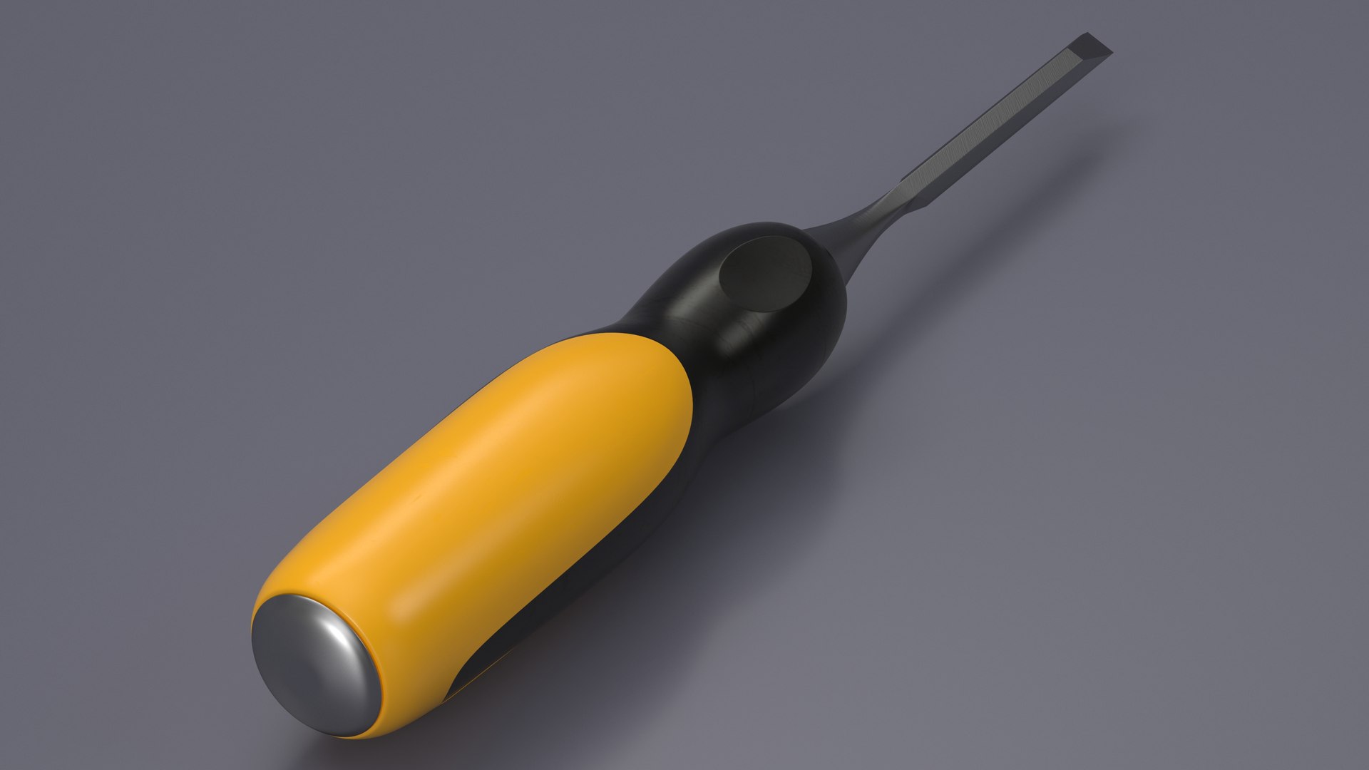 3D Model Wood Chisel With Plastic Handle - TurboSquid 2063014