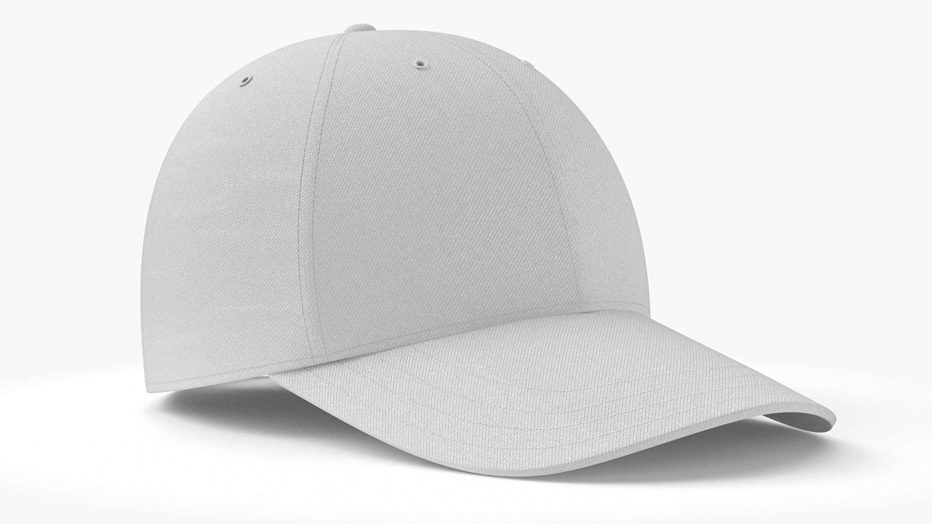 3D White Baseball Cap - TurboSquid 2292546