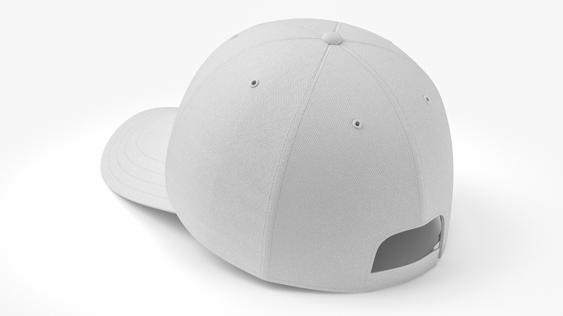 3D White Baseball Cap - TurboSquid 2292546