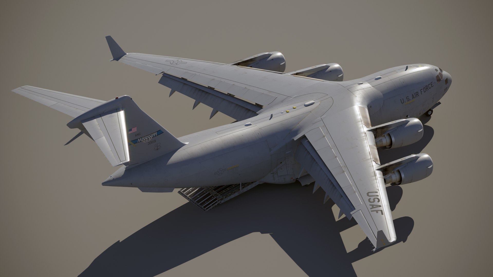 3D Mcdonnell Douglas Boeing C-17 - TurboSquid 1505102