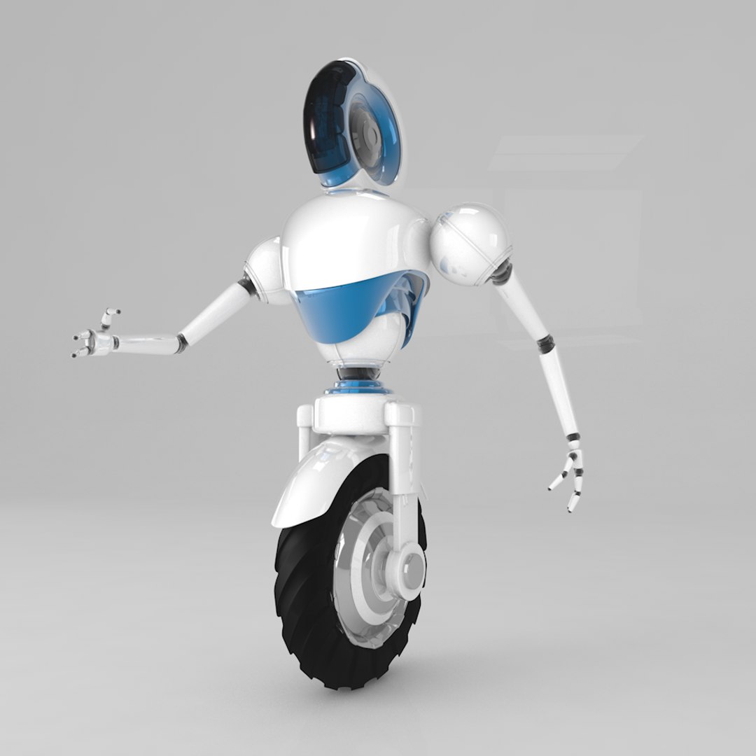 robo rolling 3d model