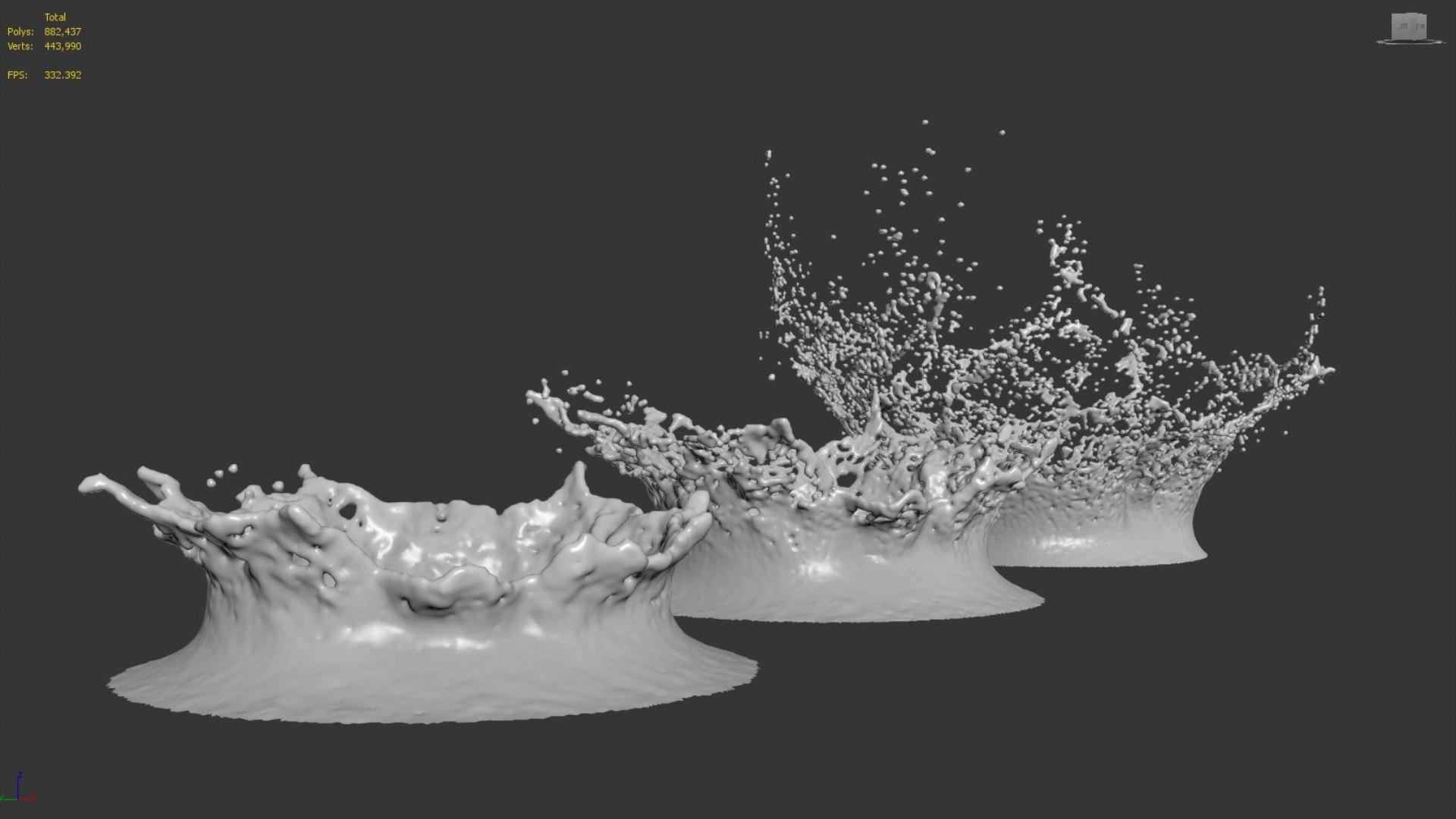 3D Water Splash - TurboSquid 1693605