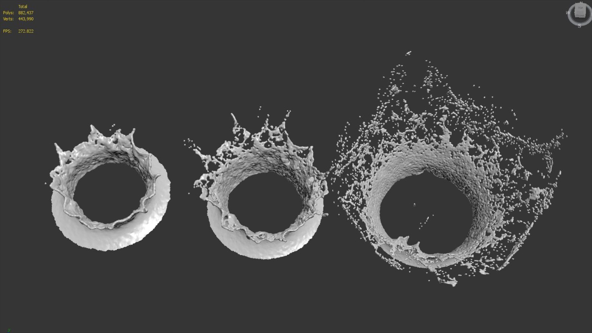 3D Water Splash - TurboSquid 1693605