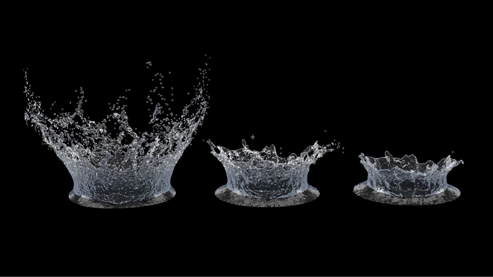 3D Water Splash - TurboSquid 1693605