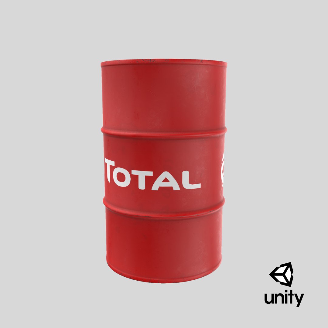 Barrel total oil 3D model - TurboSquid 1487323