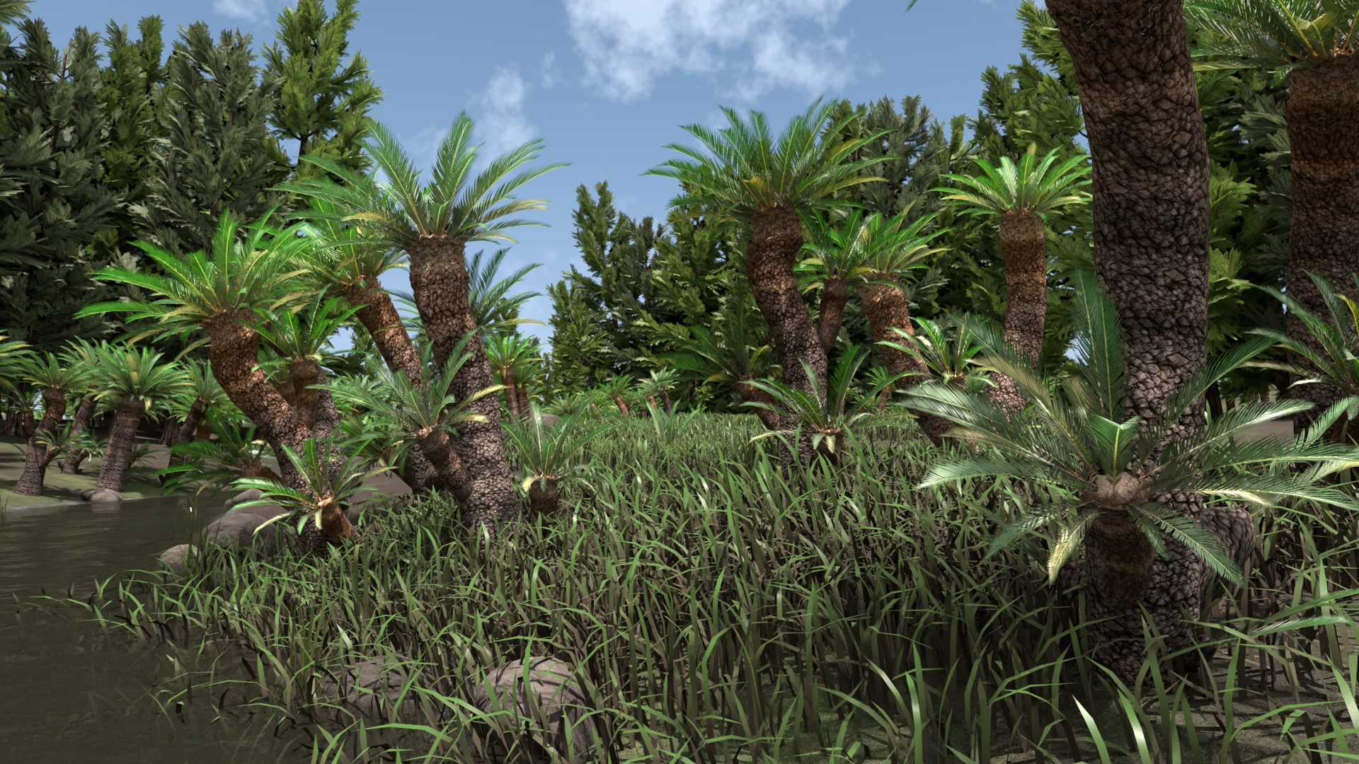 Mesozoic Landscape 3D Model - TurboSquid 2026188