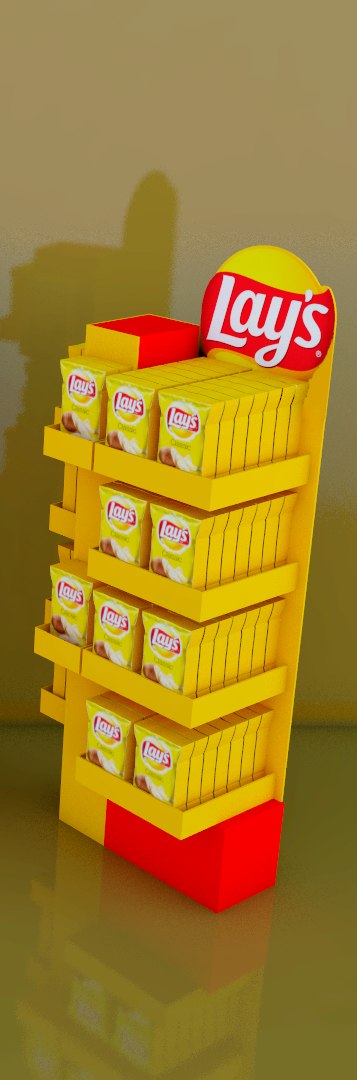 Snacks Display Model - TurboSquid 1564577