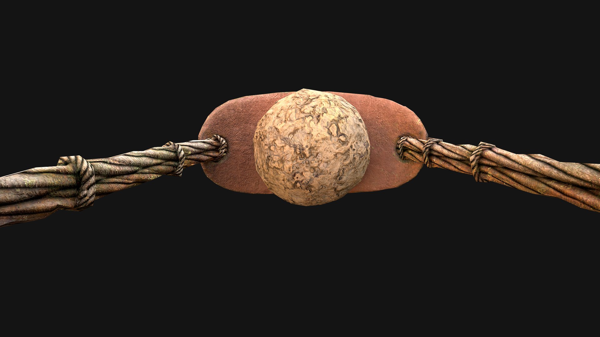 3D Medieval Wooden Slingshot Fair Weapon - TurboSquid 2517455