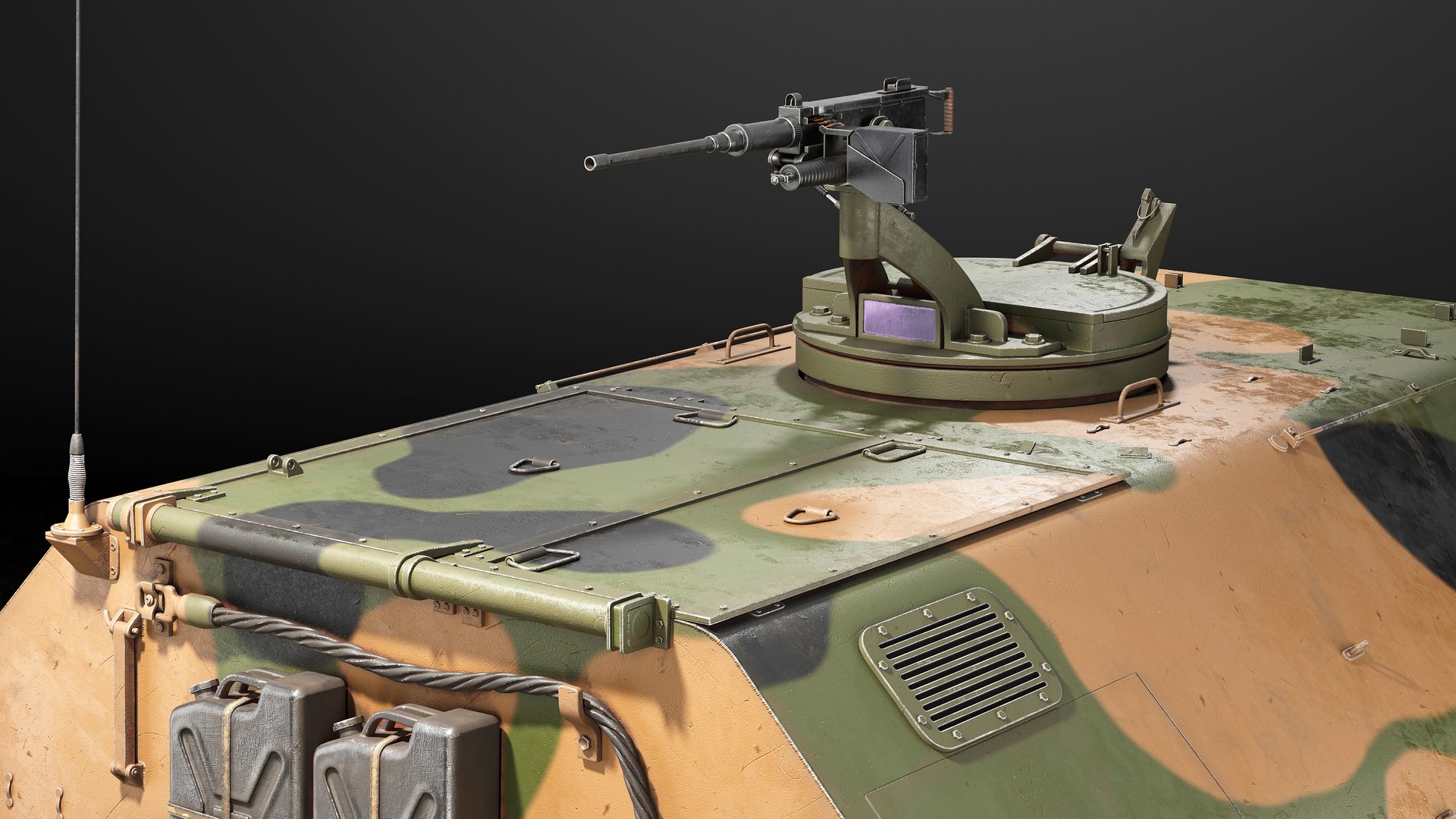 M992 Field Artillery Ammunition Support Vehicle PBR 3D Model - TurboSquid 2315234