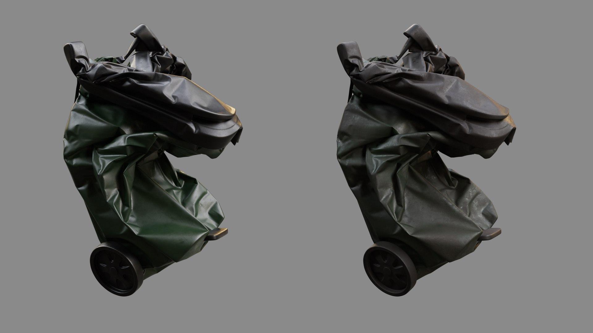 Crushed Trash Can 07 Model - TurboSquid 2474792