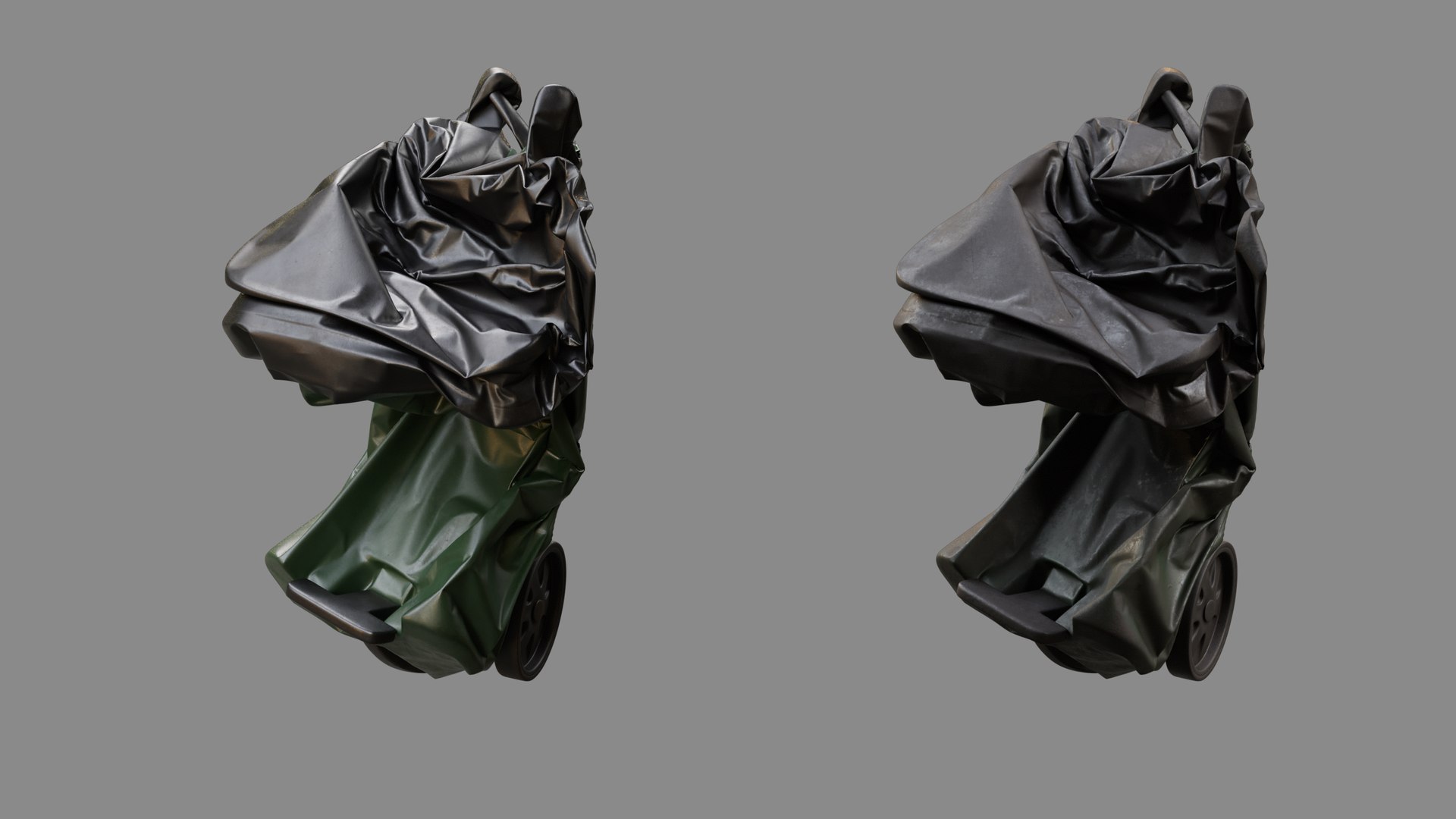 Crushed Trash Can 07 Model - TurboSquid 2474792