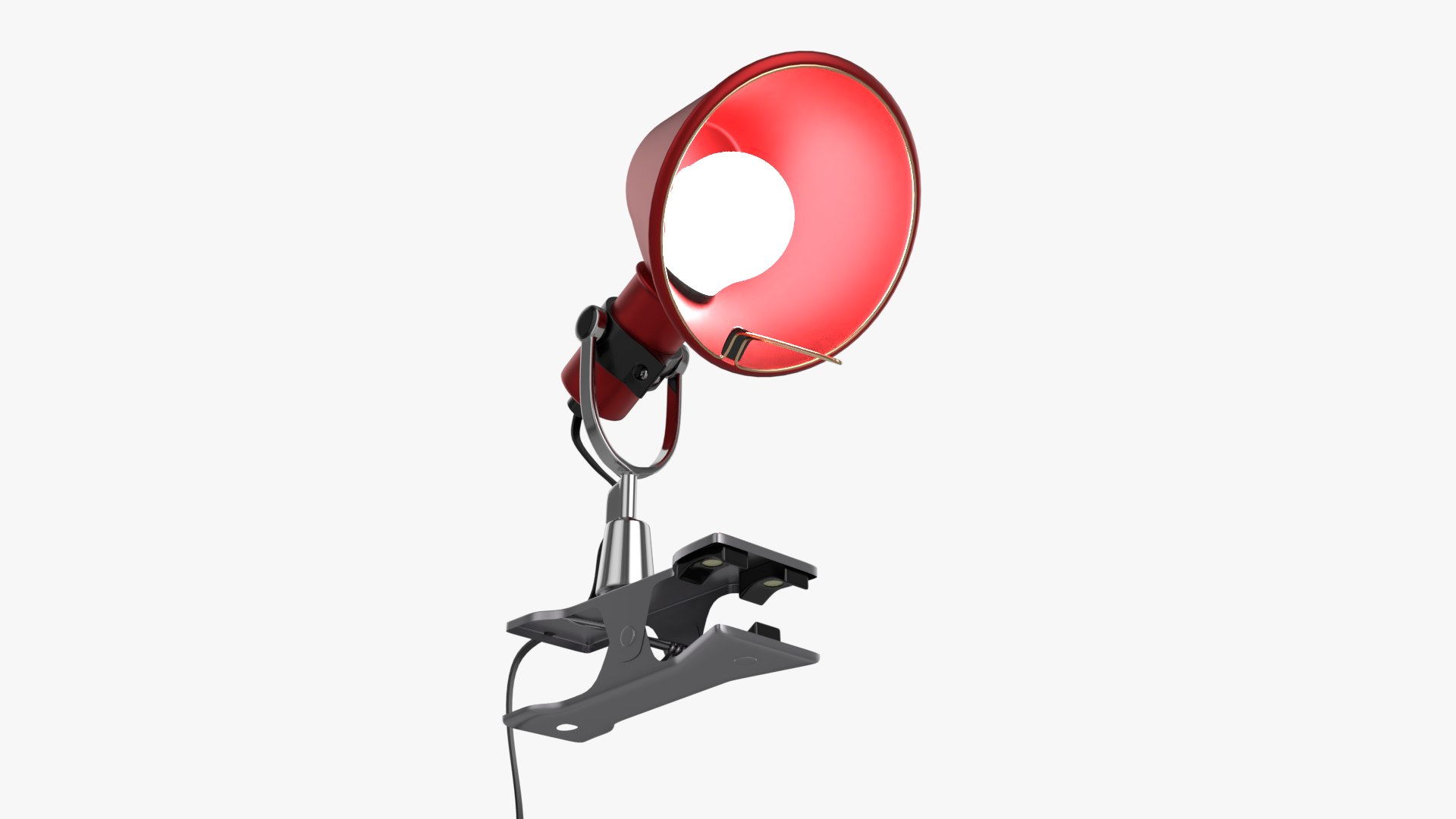 Modern Portable Clamp Lamp 3D - TurboSquid 1731619
