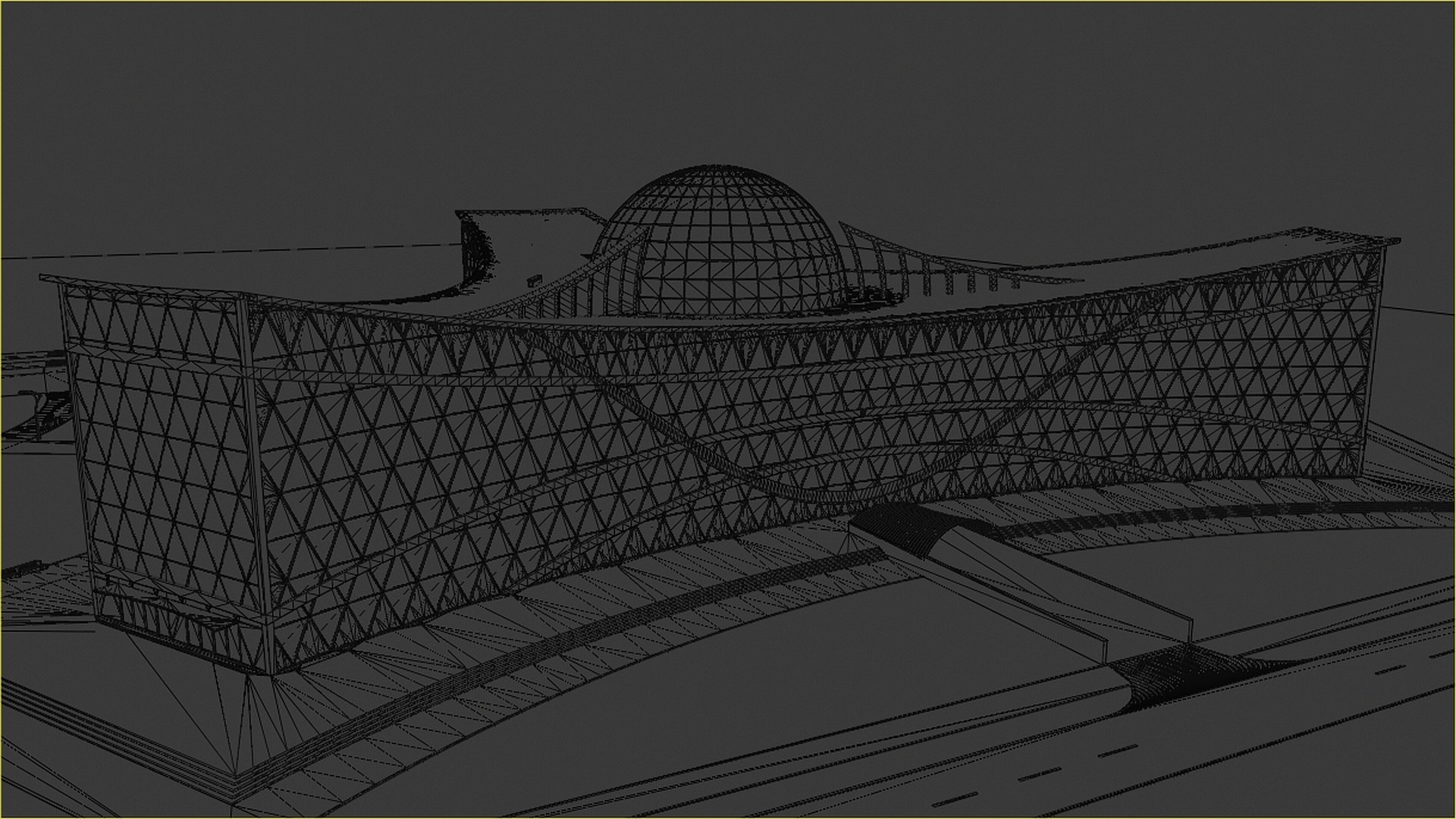 Architectural science centre interior building 3D - TurboSquid 1619405