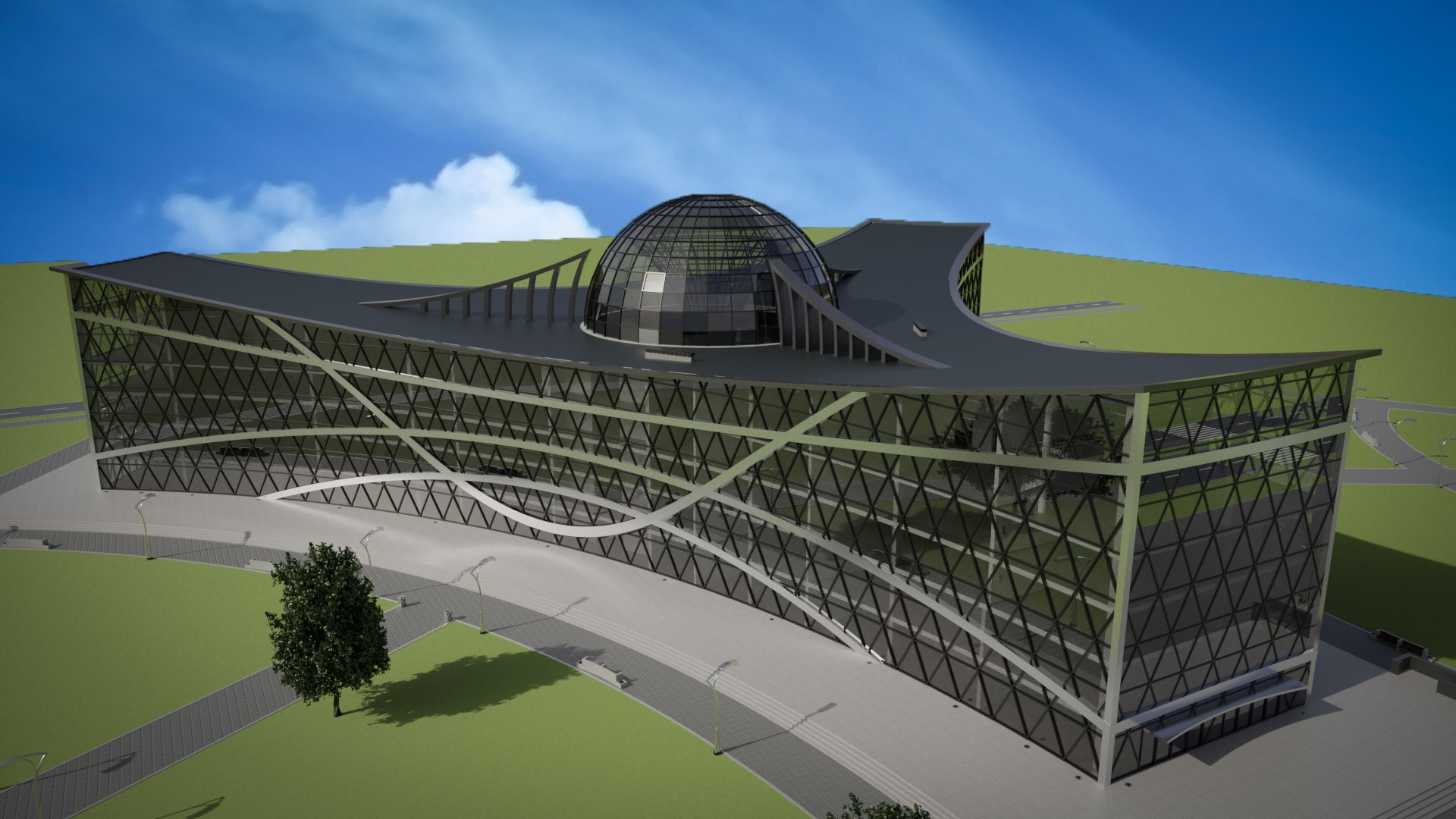 Architectural Science Centre Interior Building 3D - TurboSquid 1619405