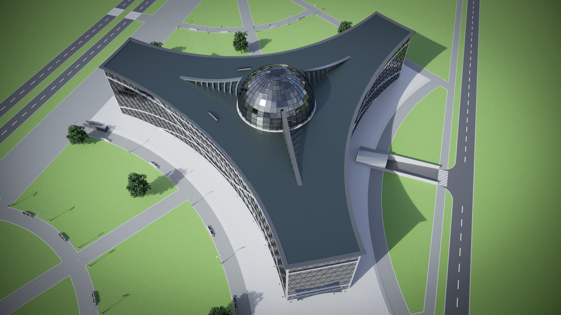 Architectural Science Centre Interior Building 3D - TurboSquid 1619405