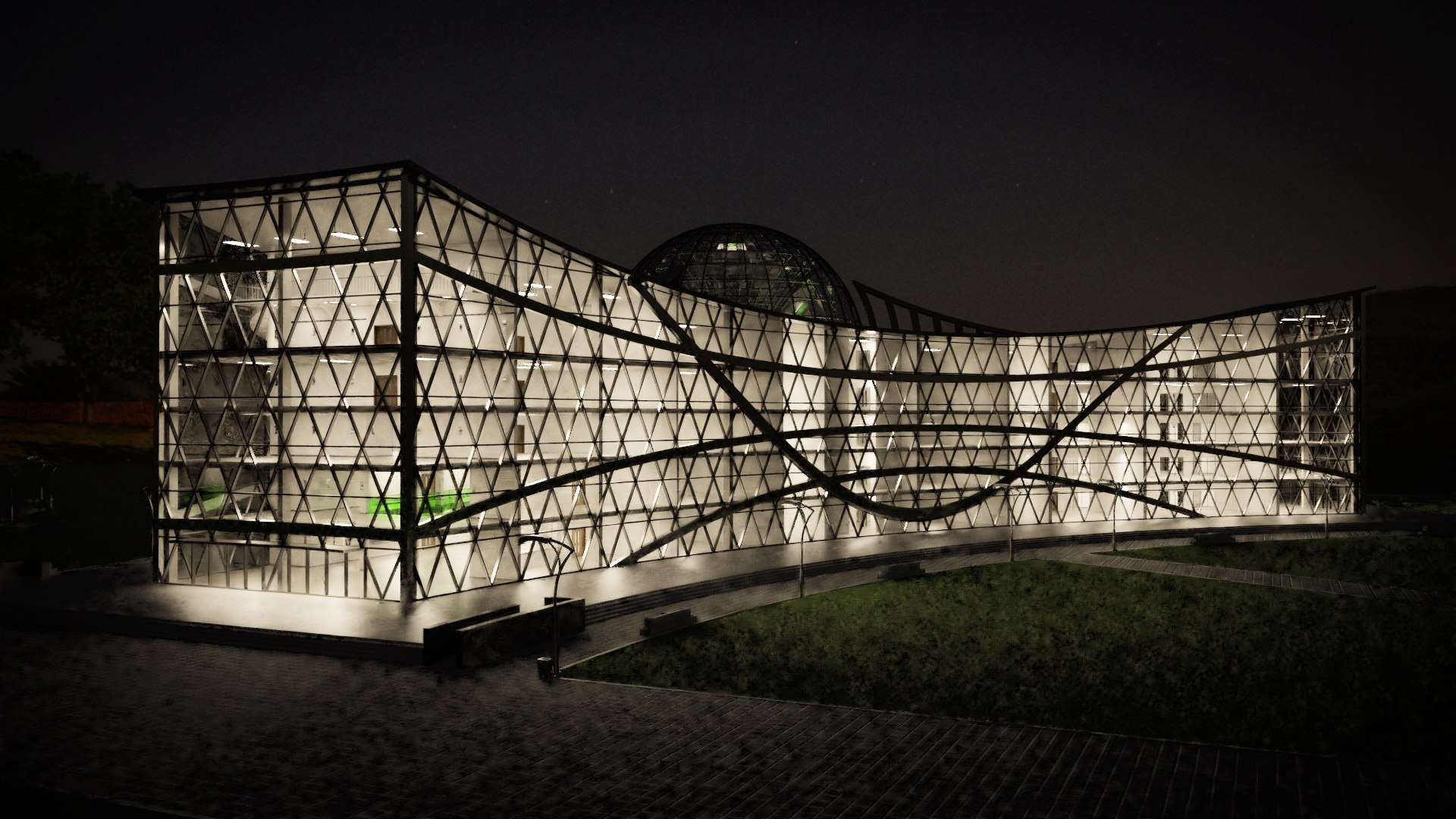 Architectural Science Centre Interior Building 3D - TurboSquid 1619405