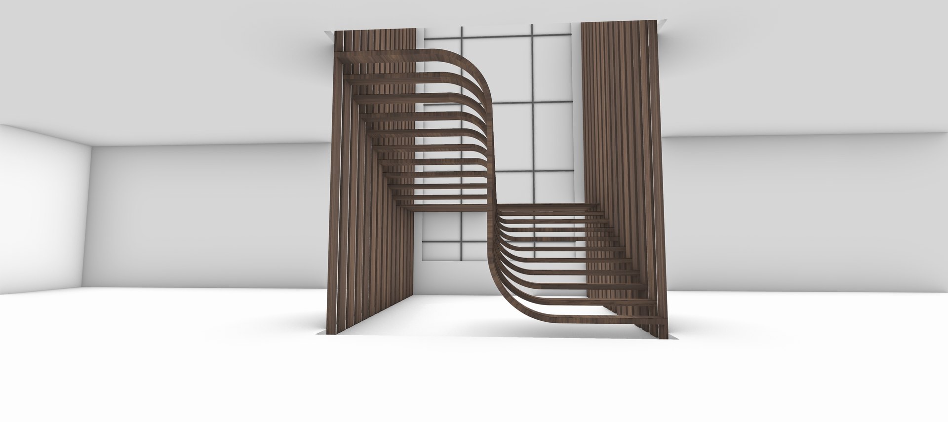 3D Parametric Stair - TurboSquid 1817610