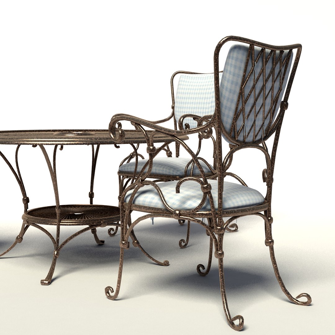 3d Forged Furniture Model