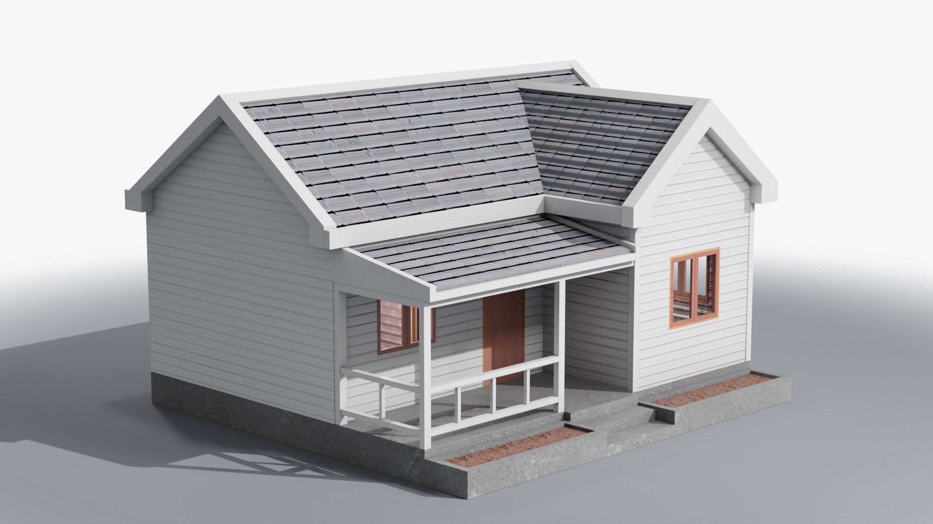 3D House 01 42m2 Model - TurboSquid 1974835
