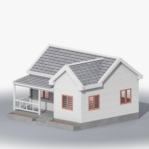 3D House 01 42m2 model - TurboSquid 1974835