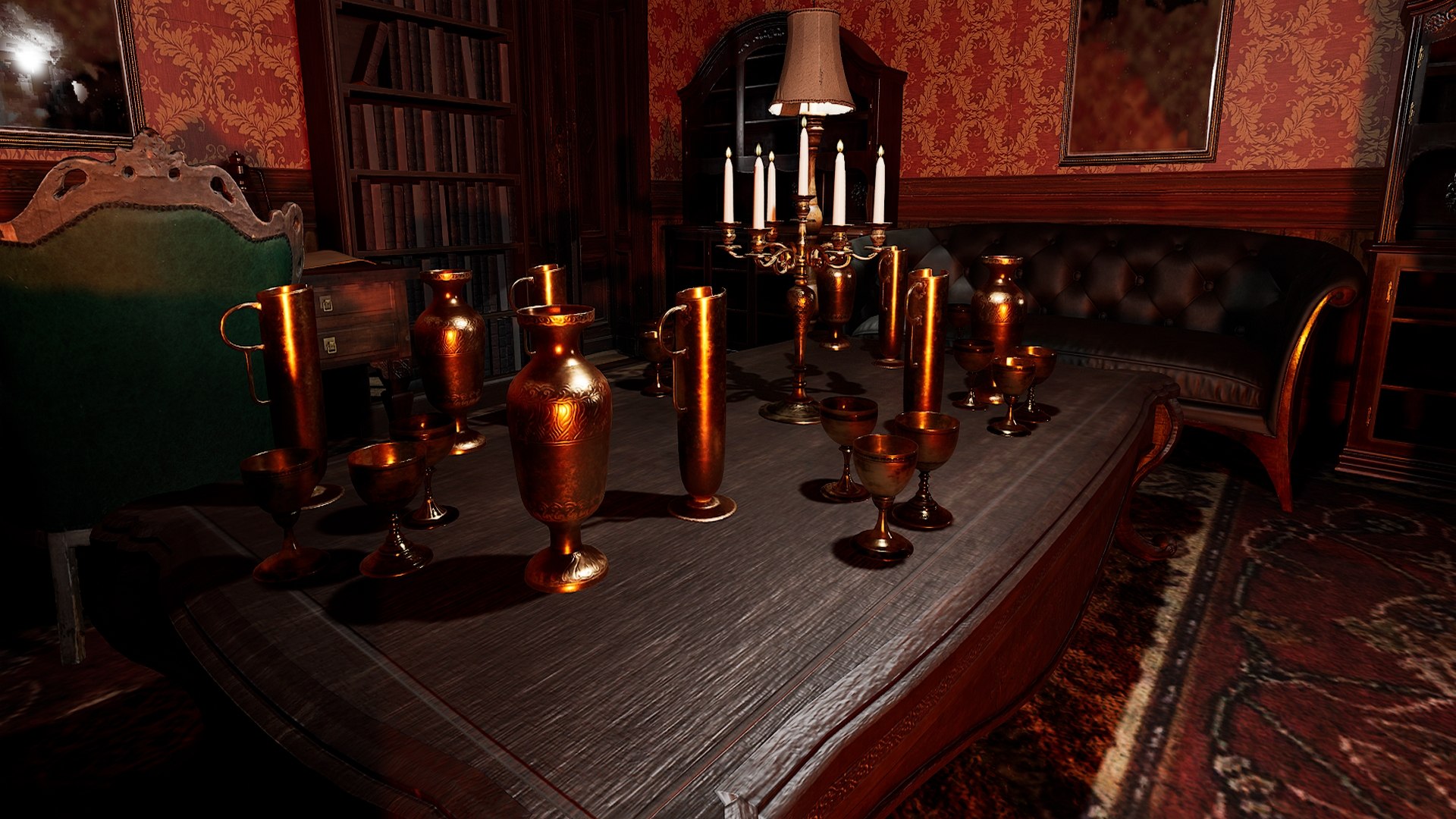 3D Victorian Manor Grand Chambers Elegant Hallways Model - TurboSquid ...