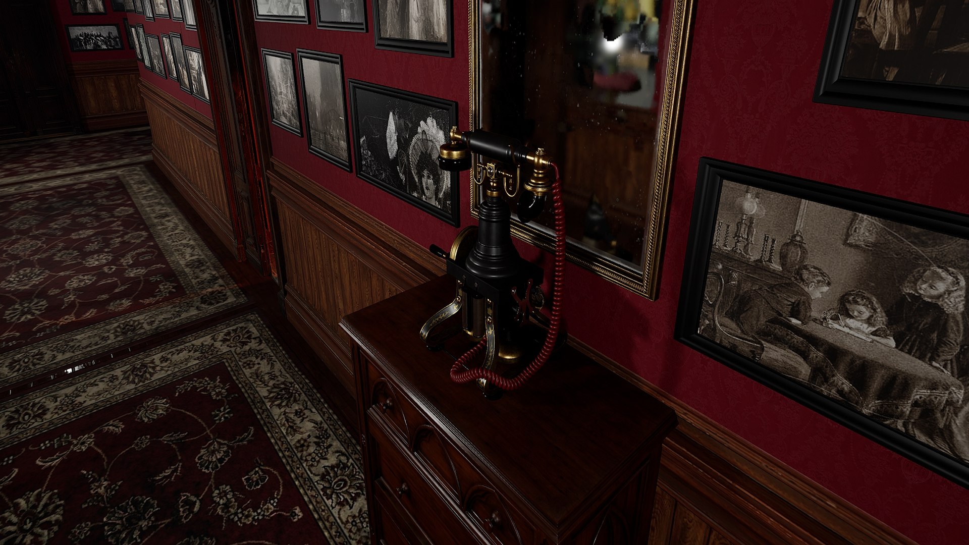 3D Victorian Manor Grand Chambers Elegant Hallways Model - TurboSquid ...