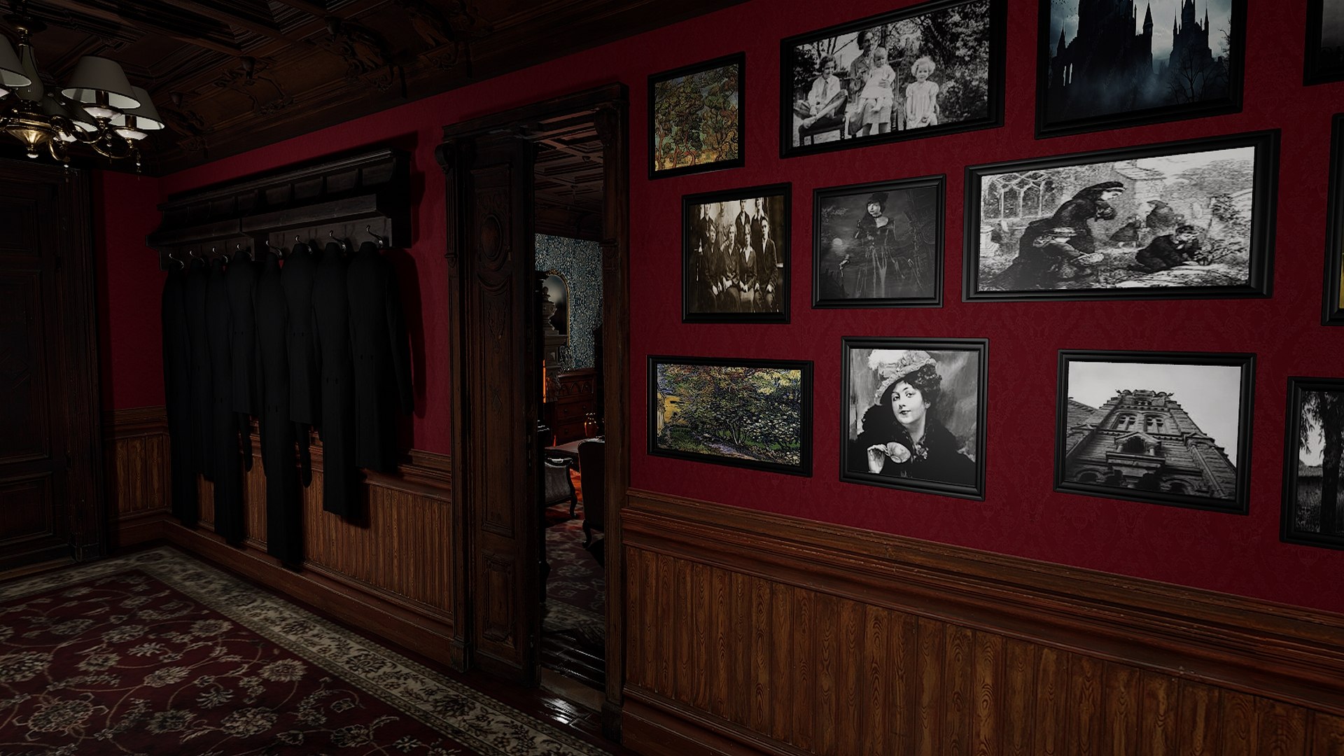 3D Victorian Manor Grand Chambers Elegant Hallways Model - TurboSquid ...