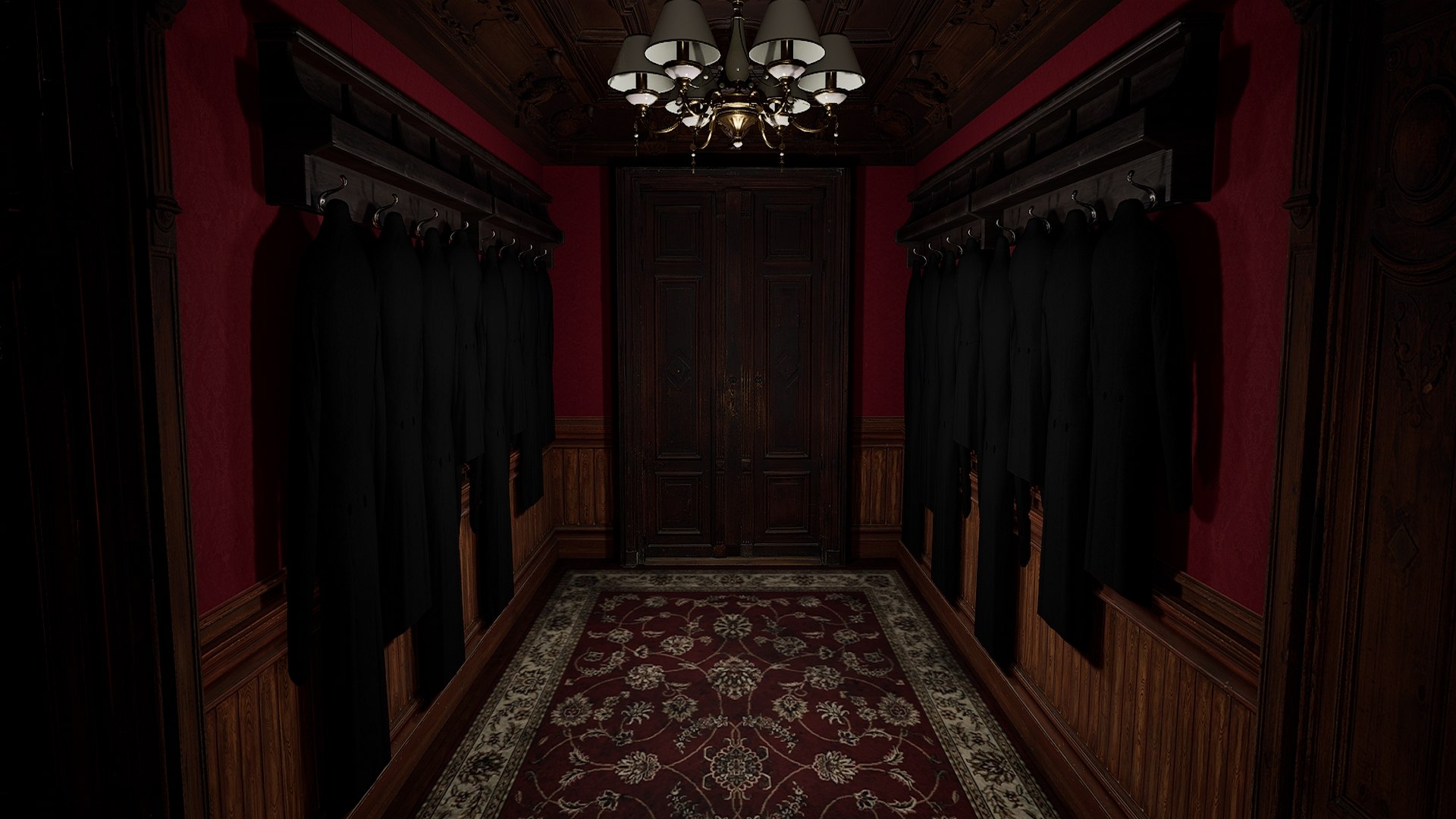 3D Victorian Manor Grand Chambers Elegant Hallways Model - TurboSquid ...