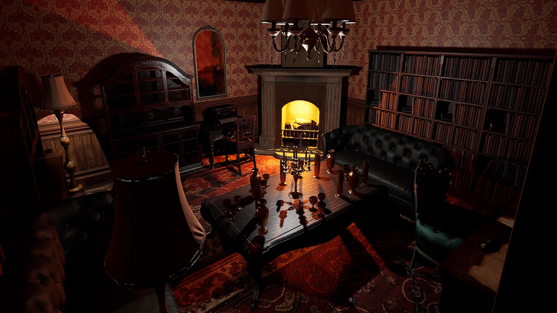 3D Victorian Manor Grand Chambers Elegant Hallways Model - TurboSquid ...