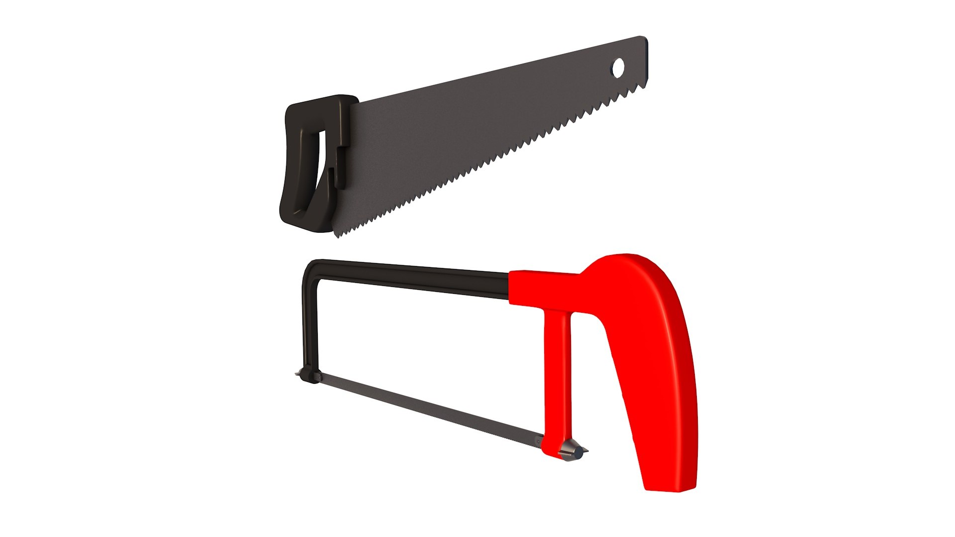Hand Saw 3D Model - TurboSquid 1806369