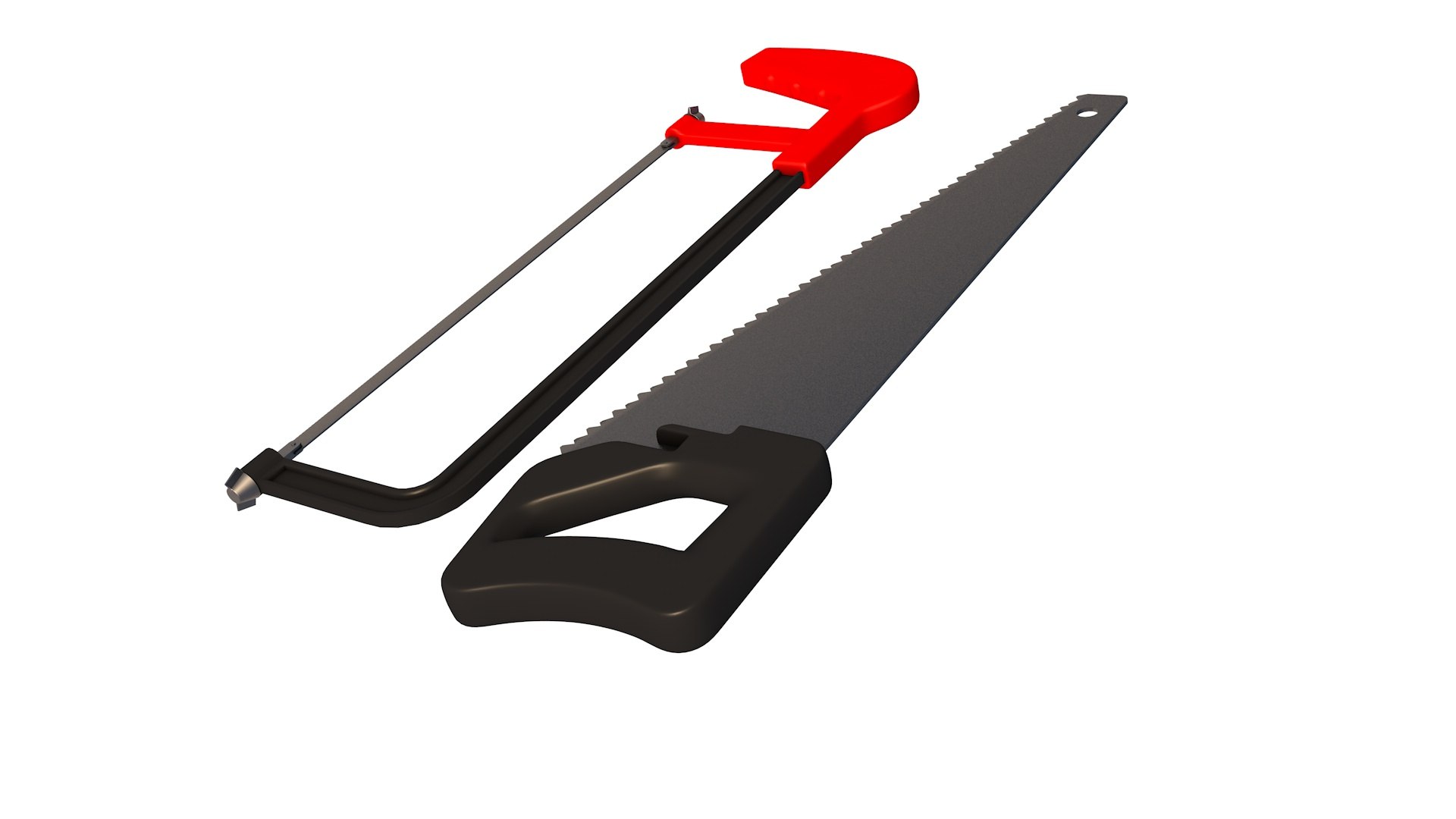 Hand Saw 3D Model - TurboSquid 1806369