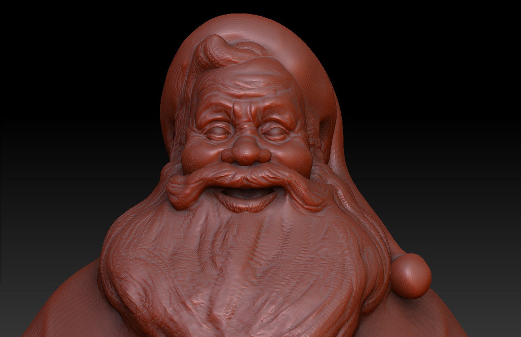 3d Model Of Santa Claus