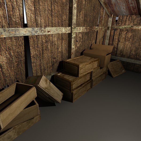 3d dynamite old shack model