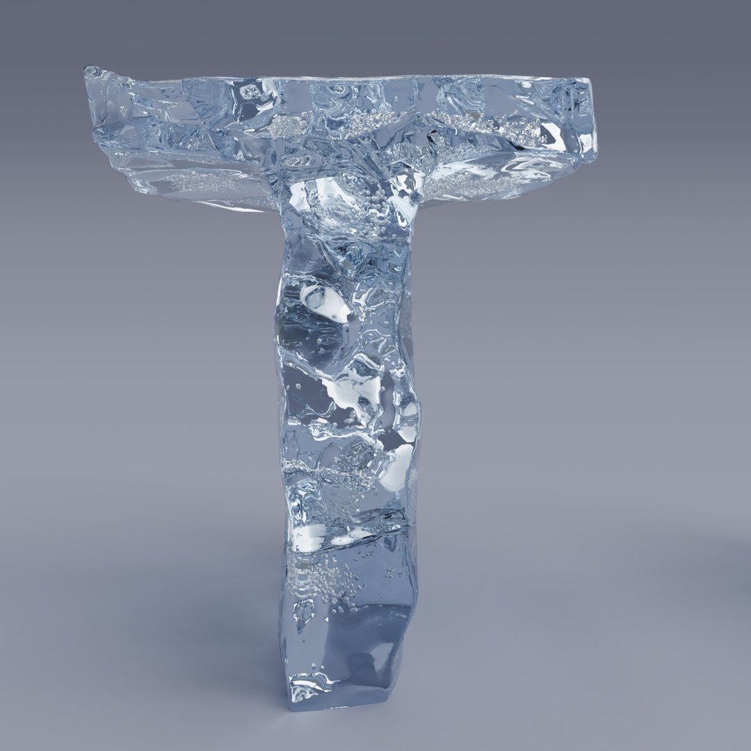 Letter T 3D Model - TurboSquid 1385903