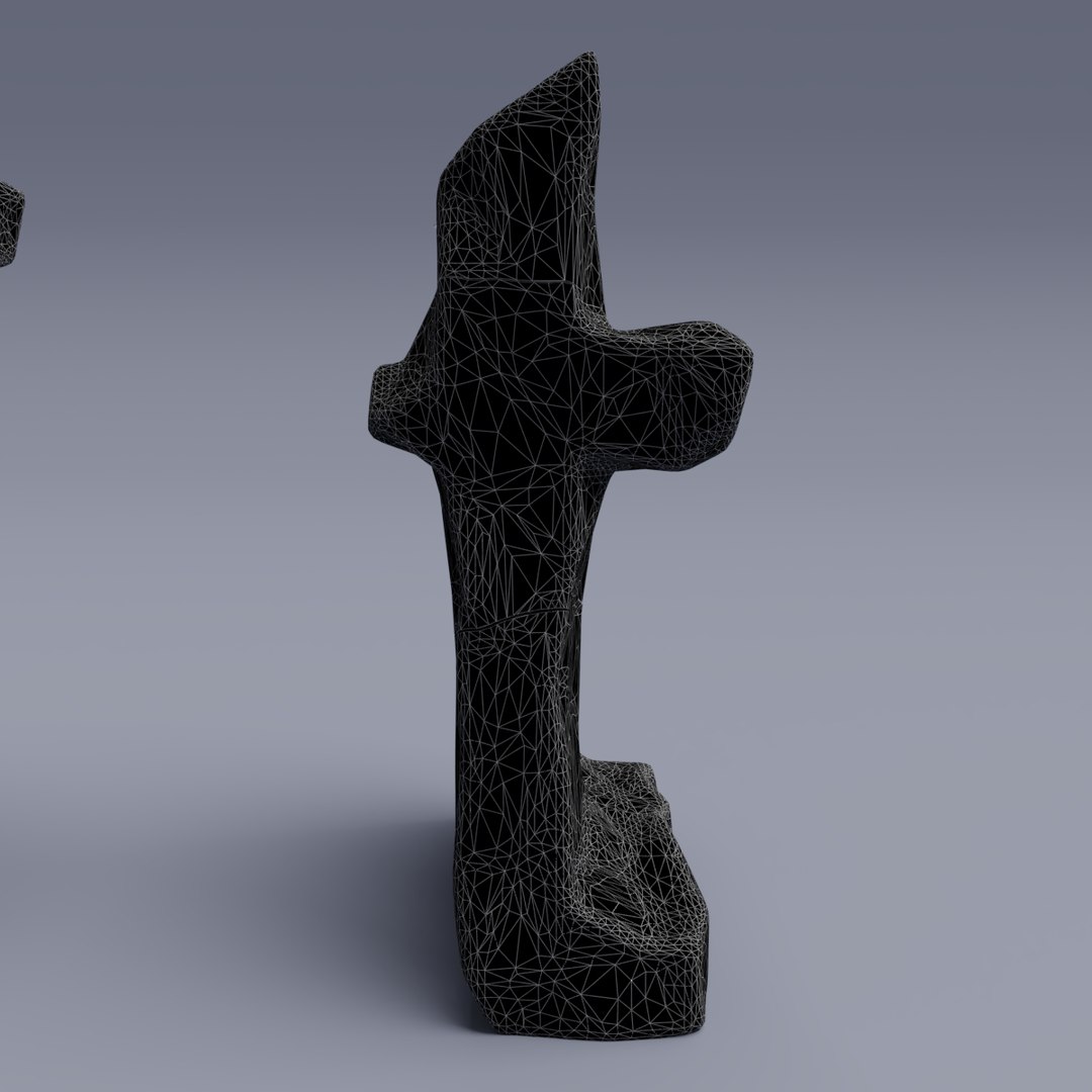 Letter T 3D Model - TurboSquid 1385903