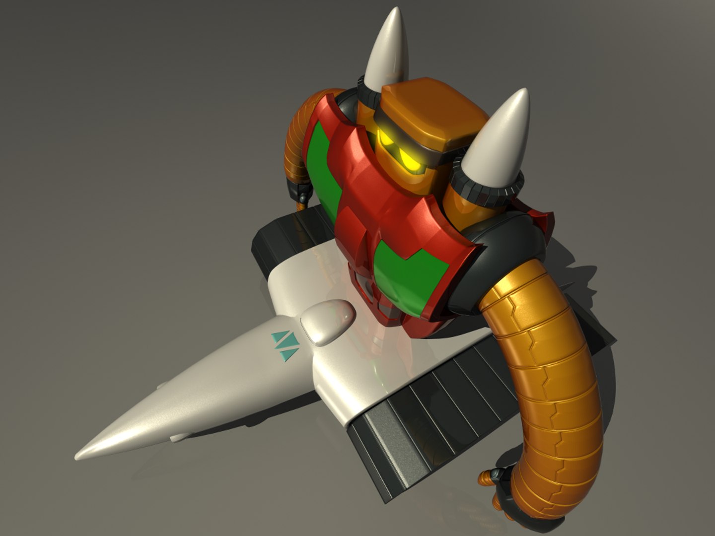 Getter robot 3D model - TurboSquid 1401828