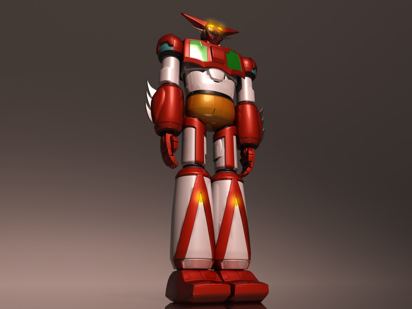 Getter Robot 3D Model - TurboSquid 1401828