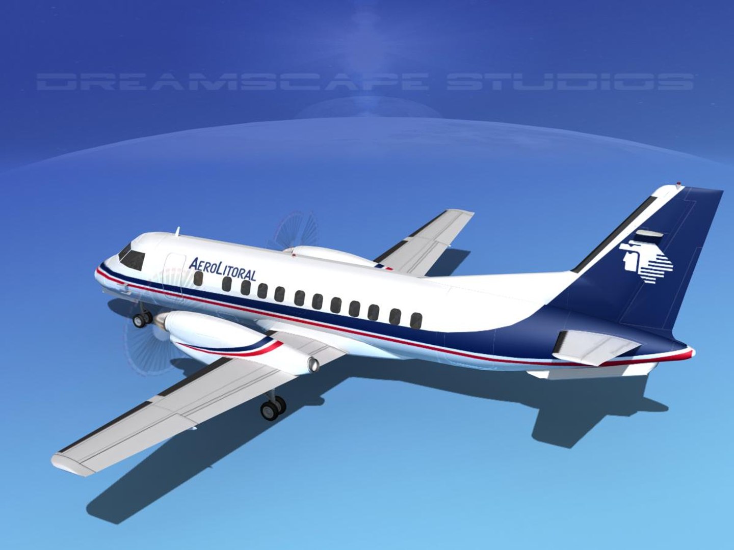 3d Model Cockpit Saab