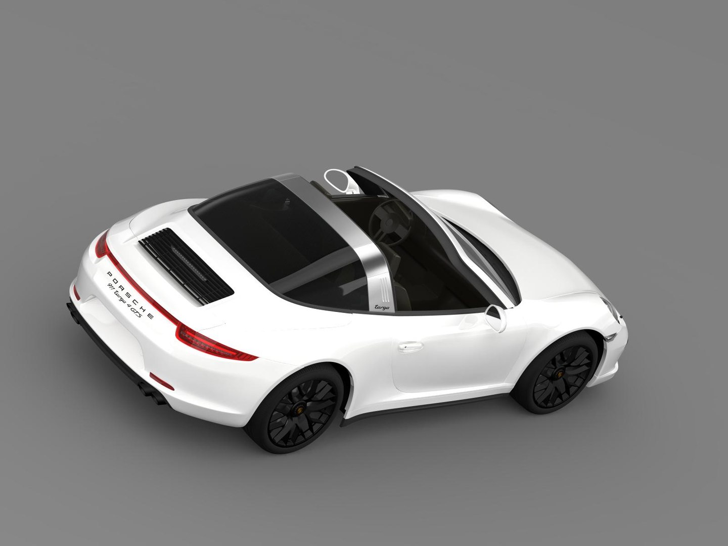 3d Model Porsche 911 Targa 4