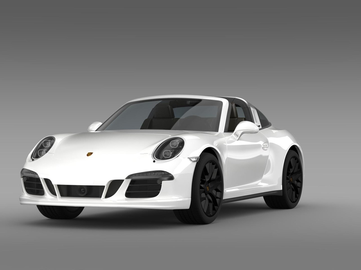 3d Model Porsche 911 Targa 4