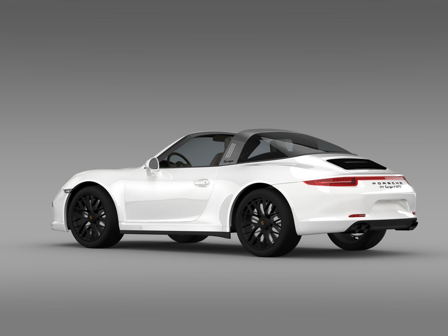 3d Model Porsche 911 Targa 4