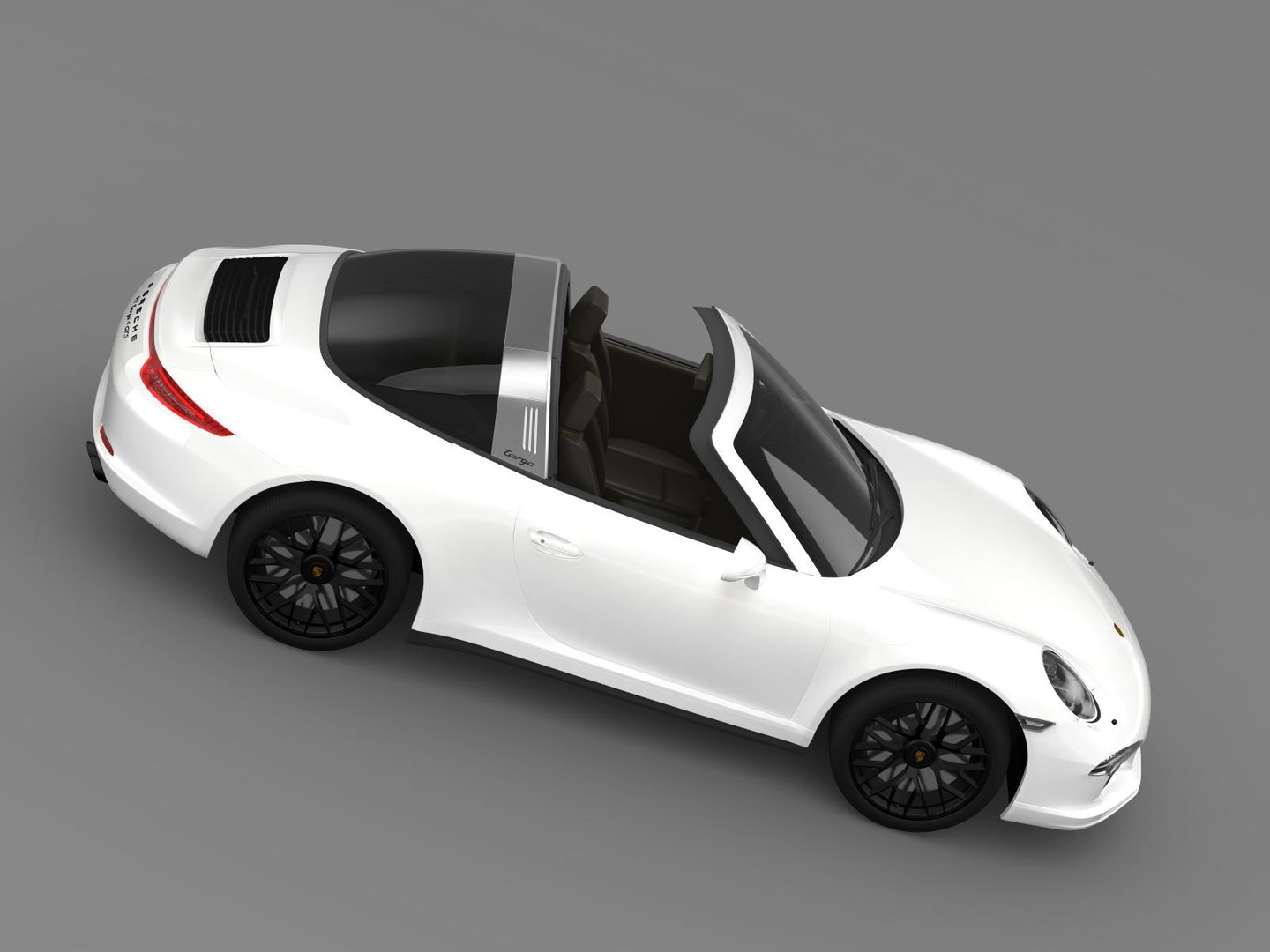3d Model Porsche 911 Targa 4