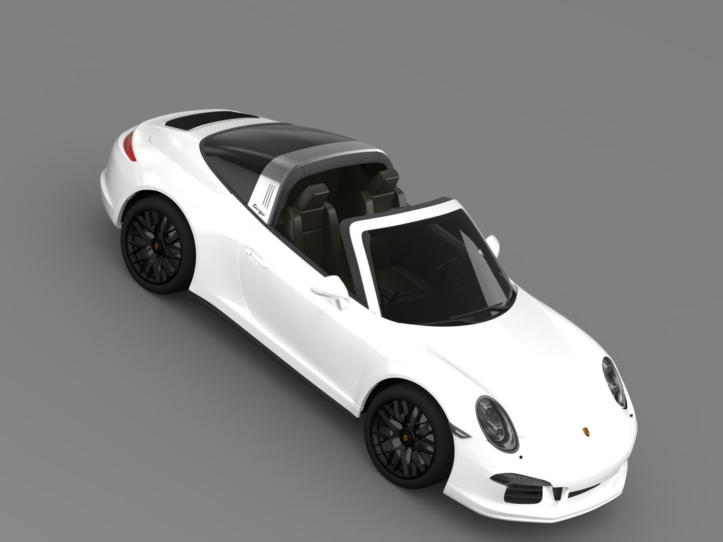 3d Model Porsche 911 Targa 4