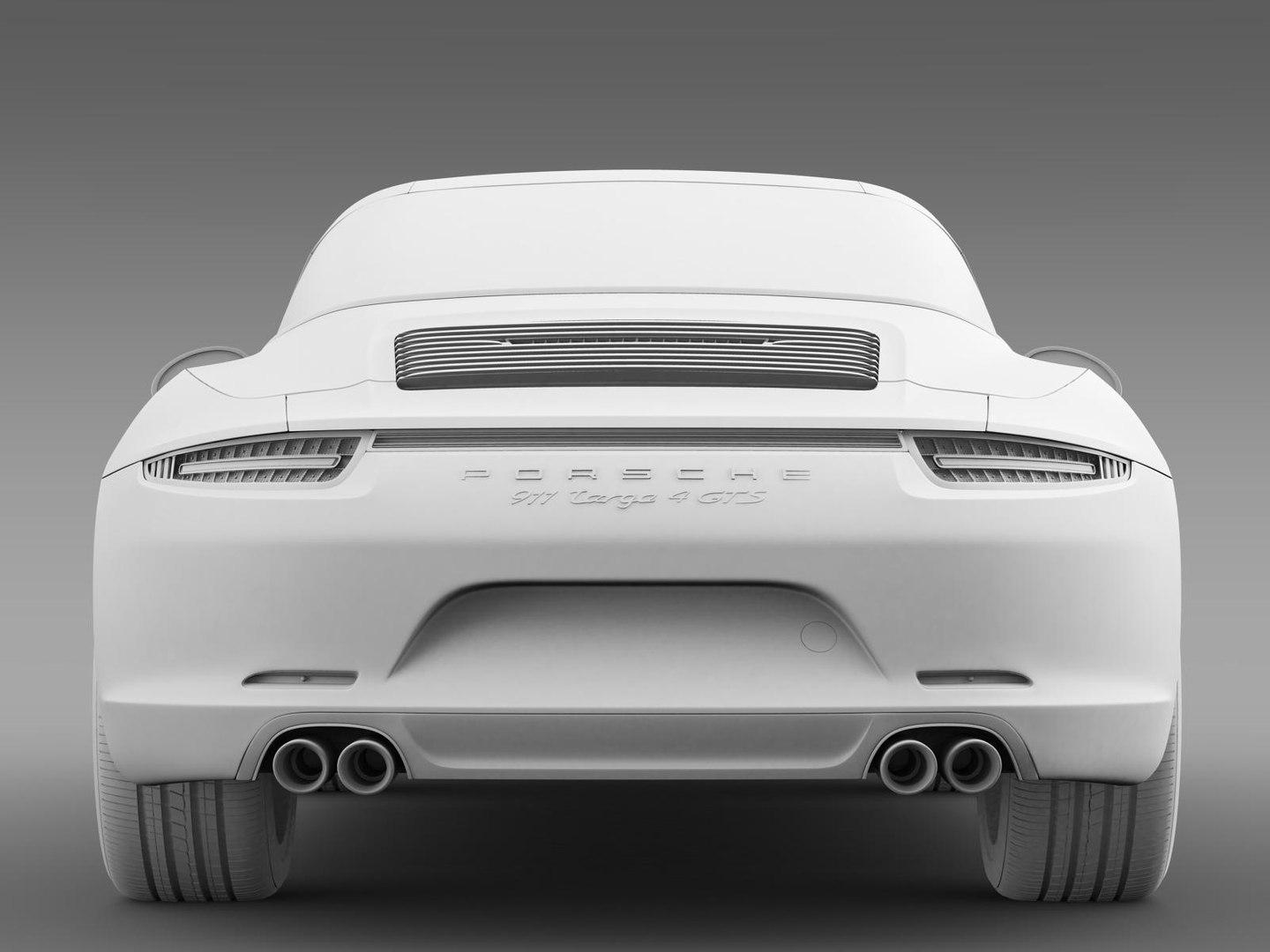 3d Model Porsche 911 Targa 4