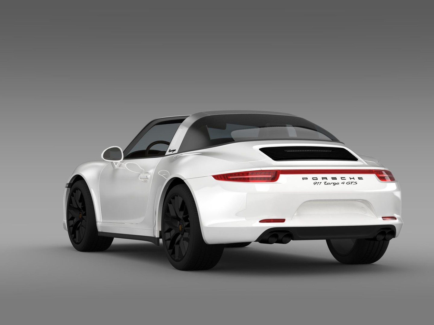 3d Model Porsche 911 Targa 4